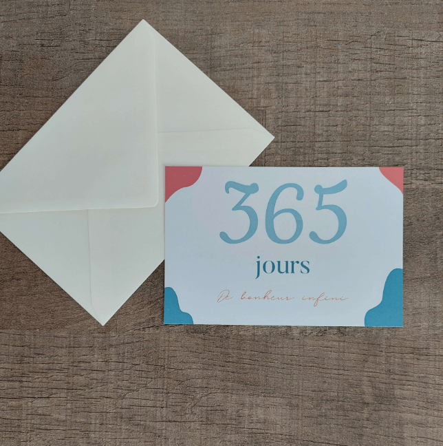 Carte - 365 jours - CreaMm